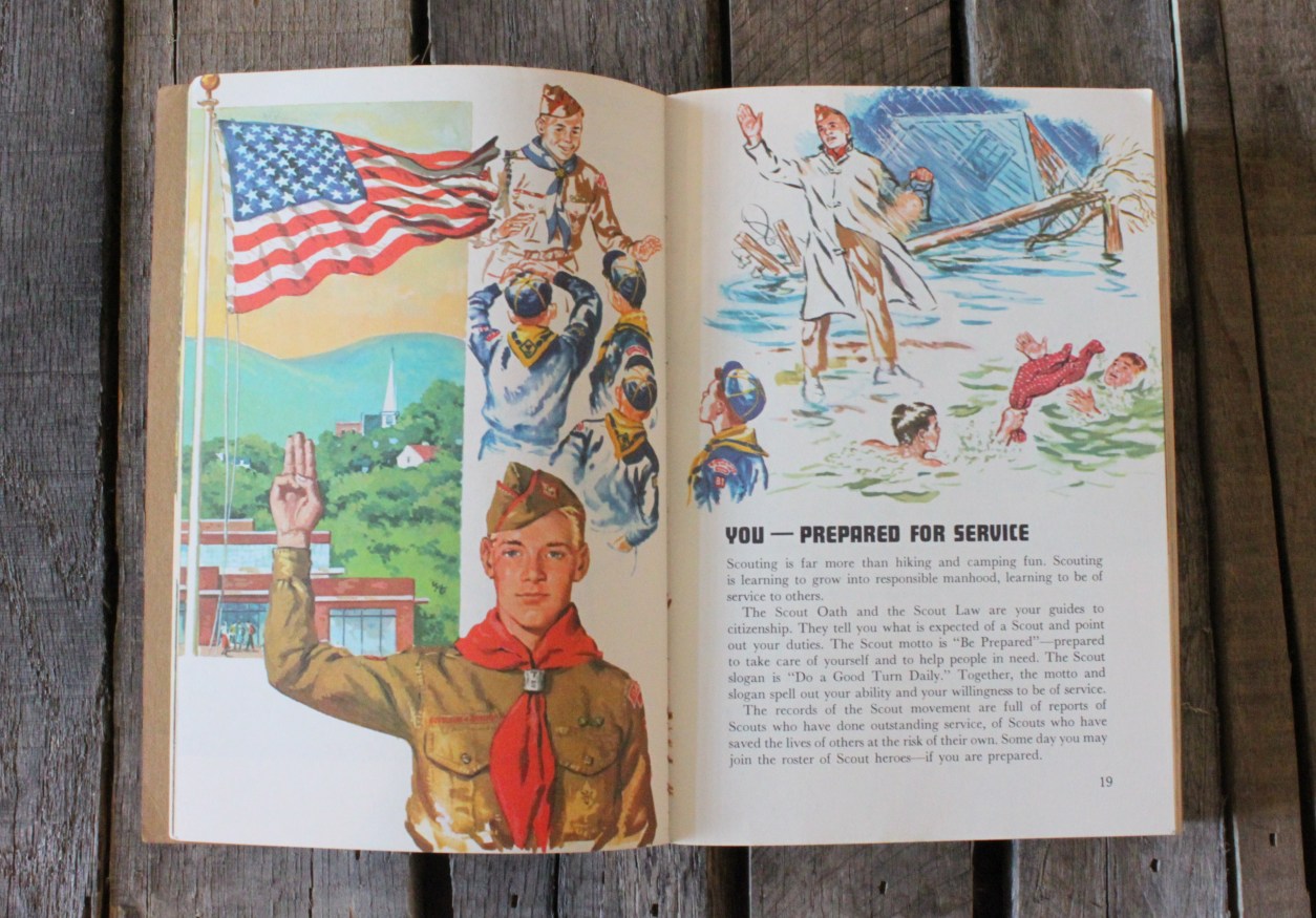 Vintage Boy Scout Handbook | THE CAVENDER DIARY