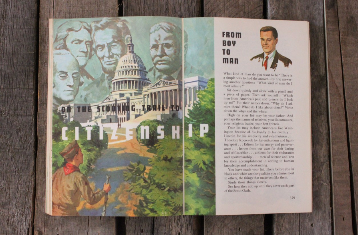 Vintage Boy Scout Handbook | THE CAVENDER DIARY