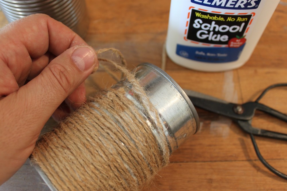 Jute Wrapped Tin Cans | THE CAVENDER DIARY