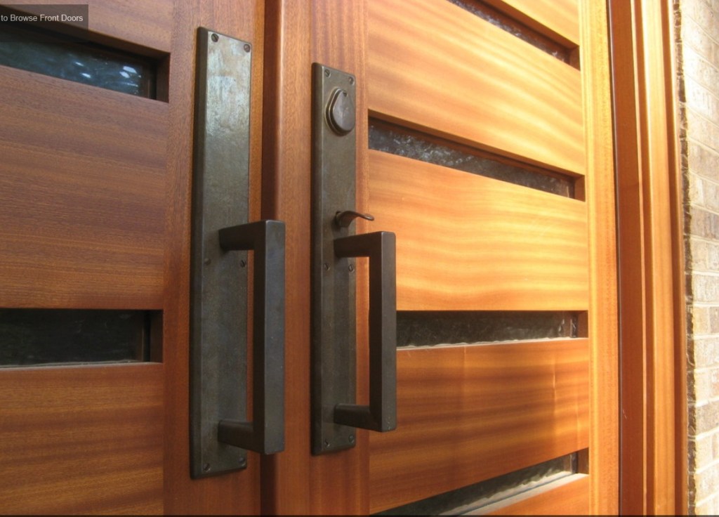 Horizontal Modern Front Door | THE CAVENDER DIARY