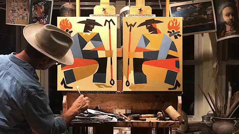 Artist Profile, Jon Flaming | THE CAVENDER DIARY